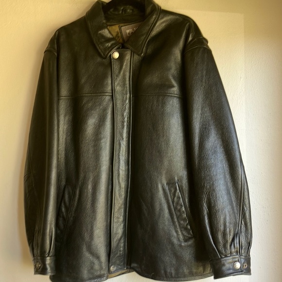 Wilsons Leather | Jackets & Coats | Vintage Wilsons Genuine Leather ...